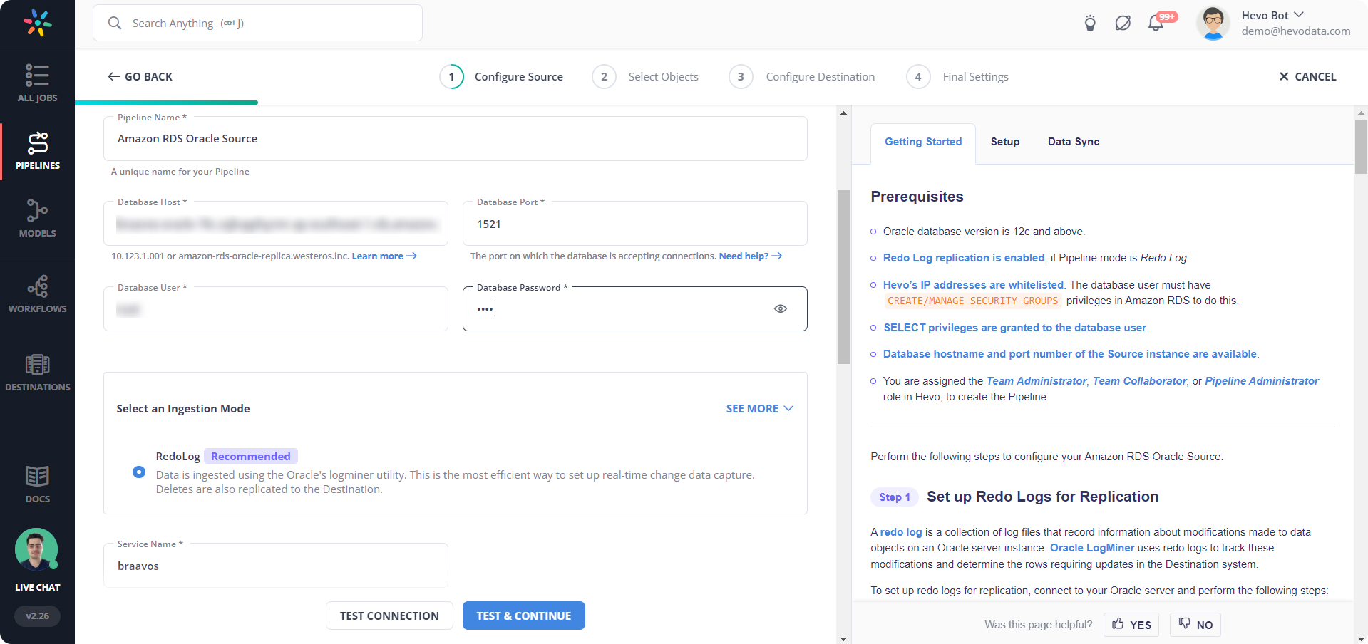 AWS DMS CDC Oracle: Configuration, Limitations, and Alternatives | Hevo